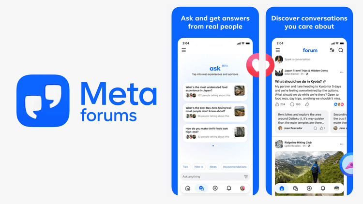 Meta Quietly Releases New Forum Reddit-Style App: What it Means for ...