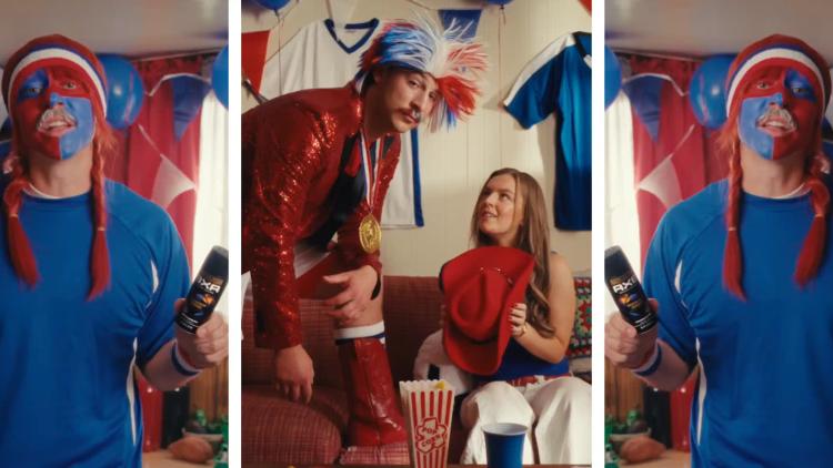 Axe is sending fans on a World Cup date, absurd costume required